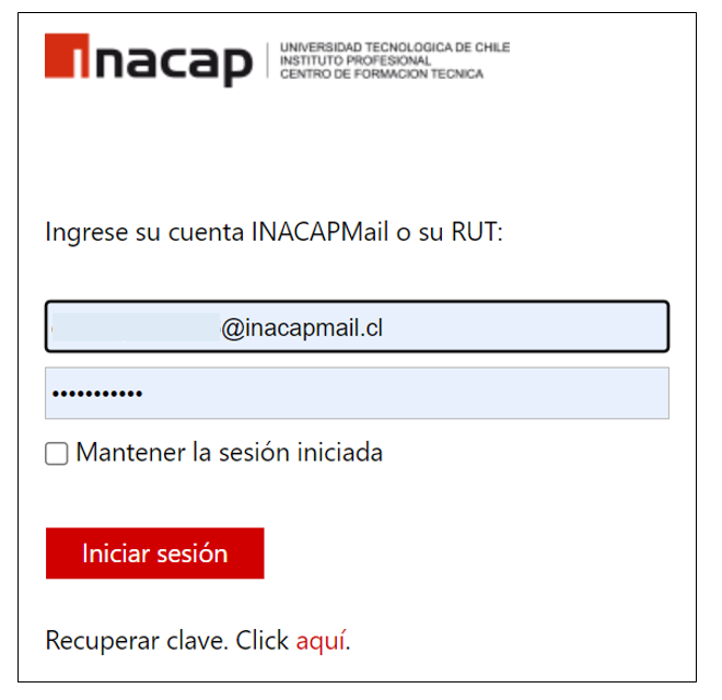 ¿Cómo activo mi correo institucional de INACAP? – Inacap Online