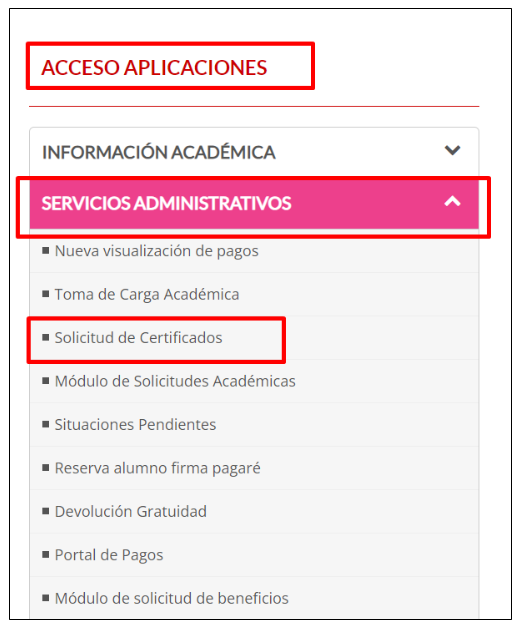 Necesito descargar el certificado de alumno regular ¿Cómo lo puedo ...