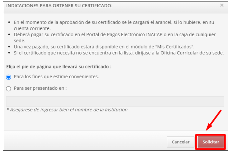 Necesito descargar el certificado de alumno regular ¿Cómo lo puedo ...