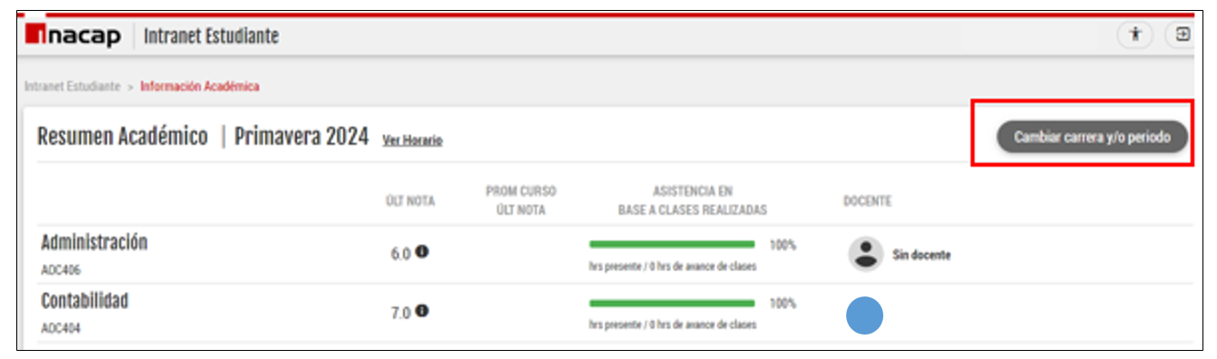 Paso a paso para visualizar tus notas desde la Intranet – Inacap Online