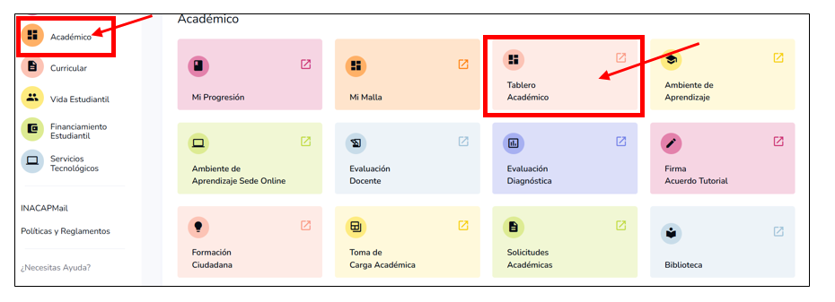 Paso a paso para visualizar tus notas desde la Intranet – Inacap Online